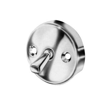 Overflow Plate With Trip Lever